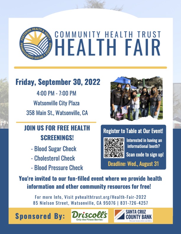 Community Health Fair - Santa Cruz County Office Of Education