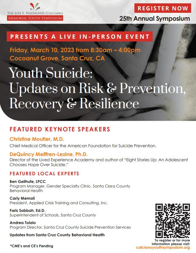 Youth Suicide: Updates on Risk & Prevention Recovery & Resilience ...